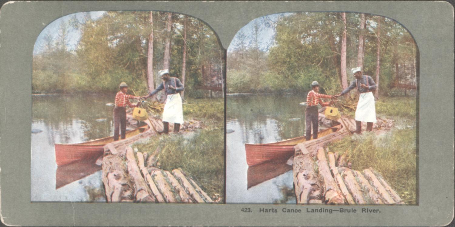 Hart's Canoe Landing - Bruce River | Wooden Canoe Museum